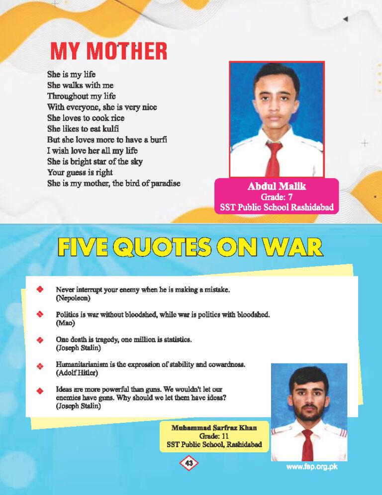 Science Contest – FSP