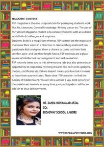 Science Contest – FSP